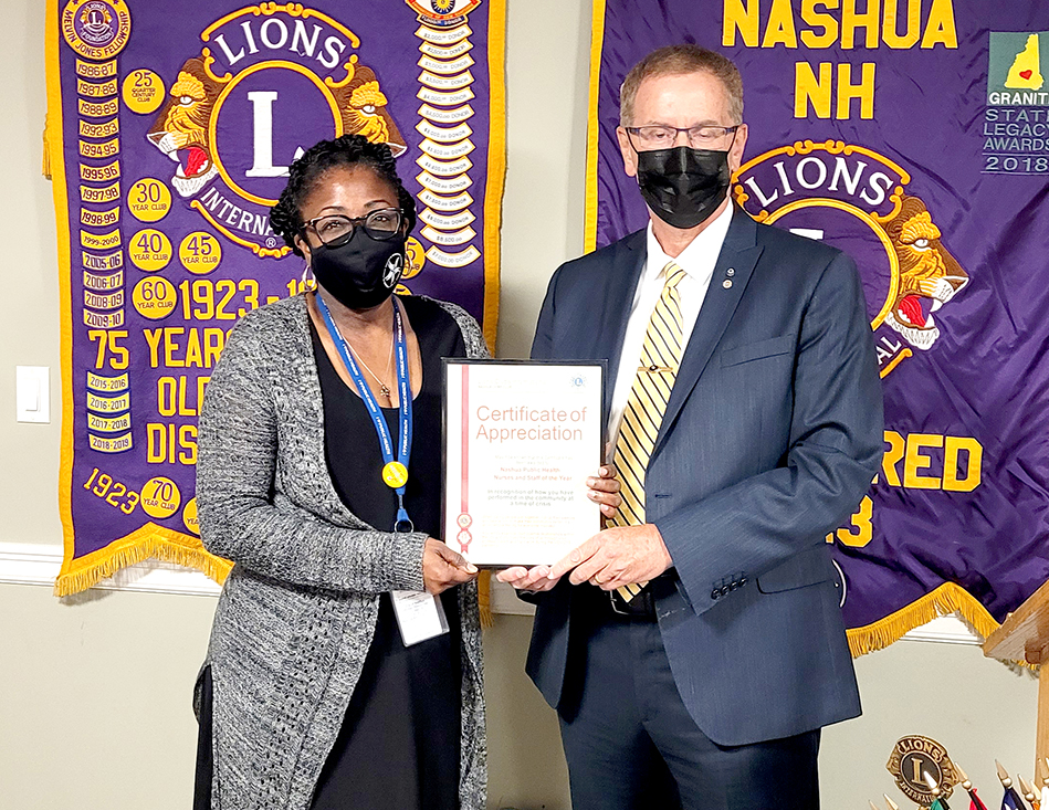 Nashua Lions Club recognizes city employees, DPW Employee of the Year ...